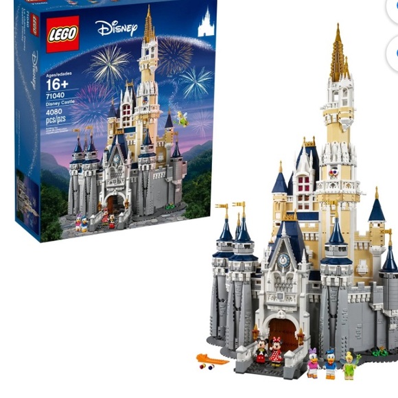 Lego | Games | Lego Disney Castle 740 Building Set 4080 Pieces | Poshmark